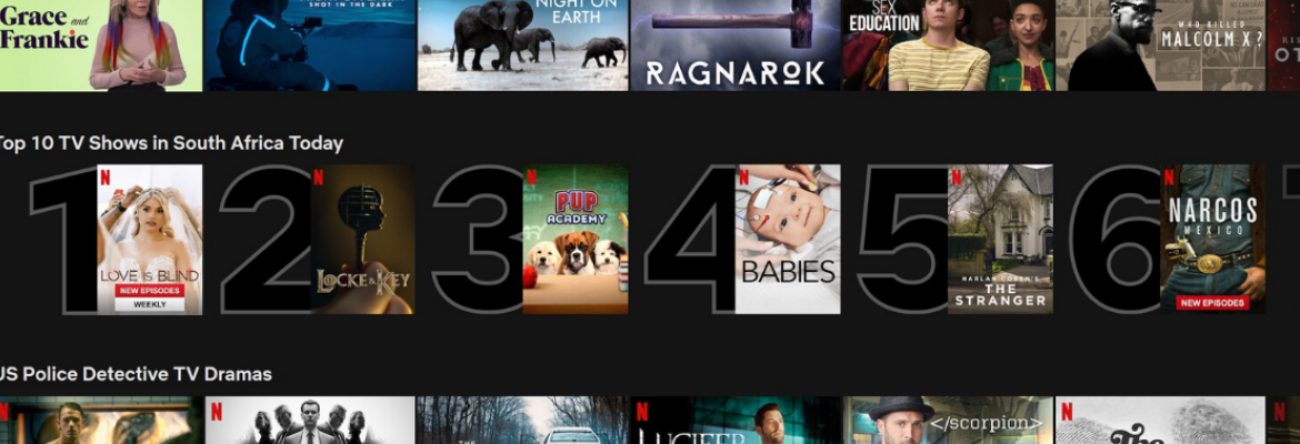 Arriva la Top 10 di Netflix personalizzata per ogni utente