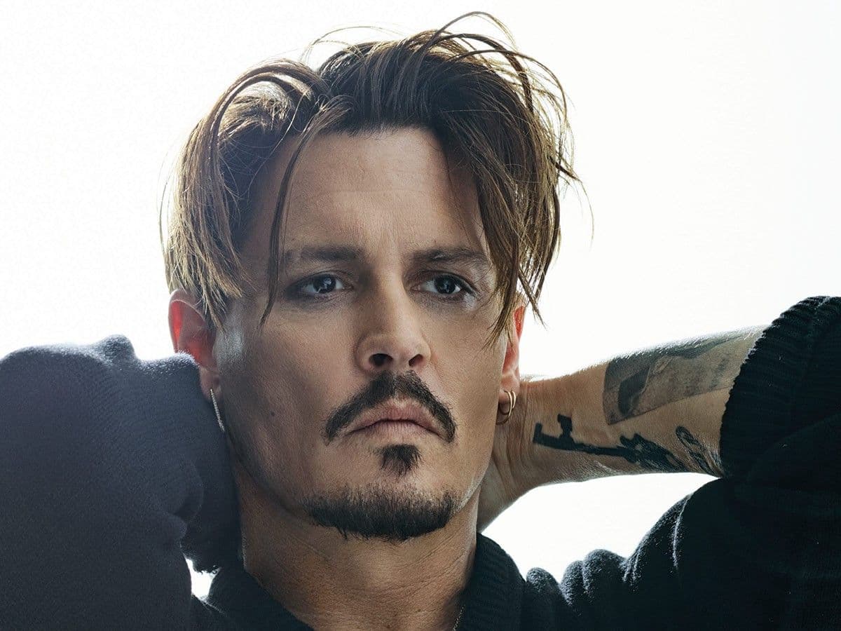 Ritratti In Bianco E Nero Di Johnny Depp