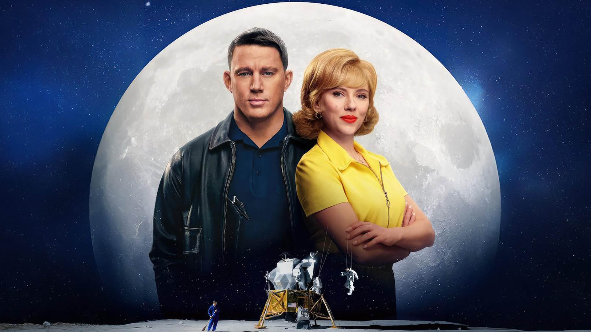 Fly Me to the Moon, la Luna è una conquista d’amore